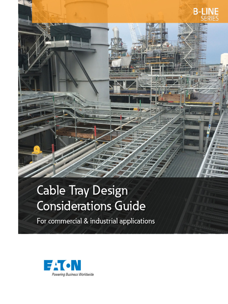 B Line Cable Tray Design Considerations | PDF | Corrosion | Thermal ...