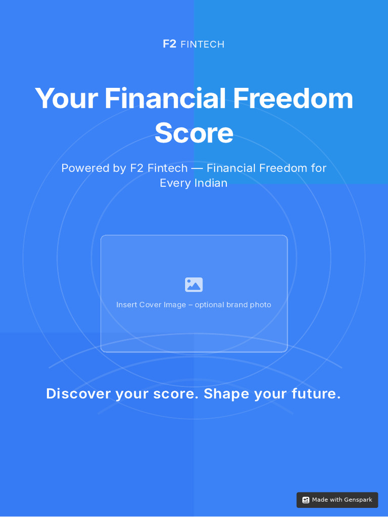 f2 Fintech Freedom Score Brochure 20250830084116 | PDF | Investing | Economies
