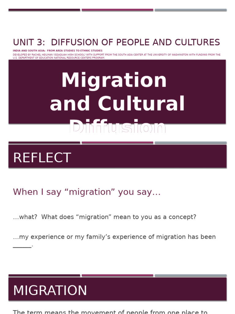 Migration and Culture in South Asia | PDF | Human Migration | South Asia