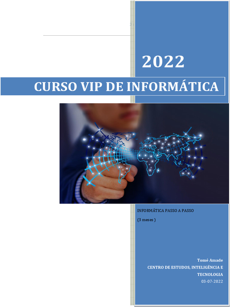 Curso Completo de Informática em 3 Meses | PDF | Microsoft | Microsoft ...