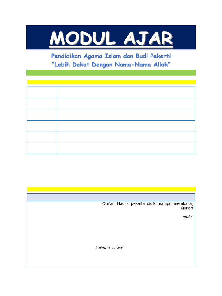 Modul Ajar 5 Dan 6 - Ema Indira Sari | PDF