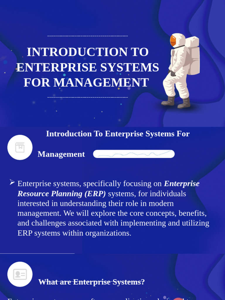 Introduction To Enterprise Systems For Management | PDF | Enterprise Resource Planning ...