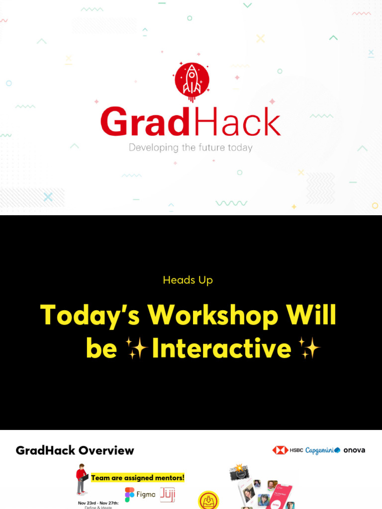 Week 2 GradHack Design Sprint Deck 2020 - Final | PDF | Information ...