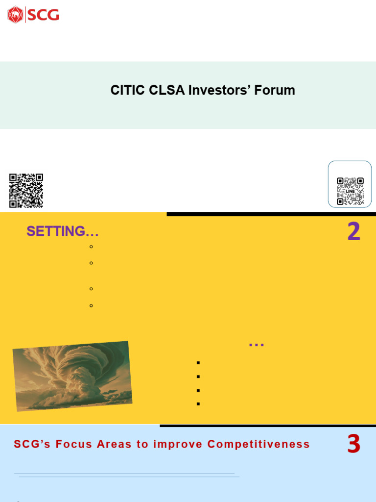 SCC Clsa Forum in Hong Kong | PDF | Sustainable Energy | Renewable Energy
