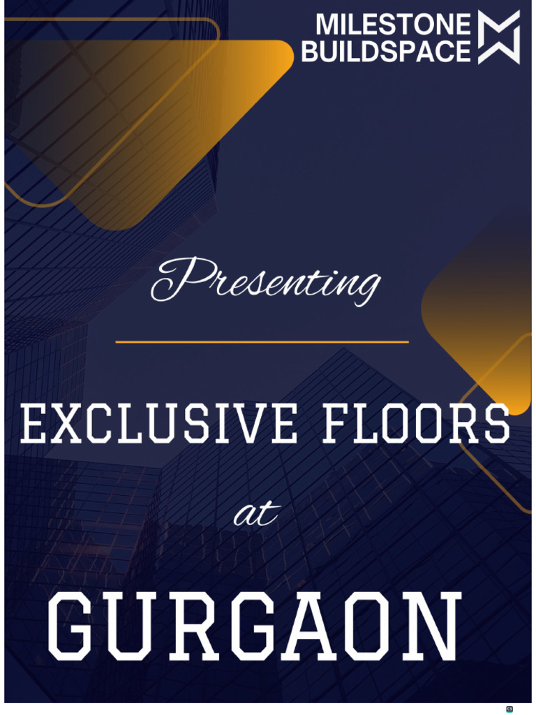 E Brochure - SC1 - Milestone Buildspace | PDF