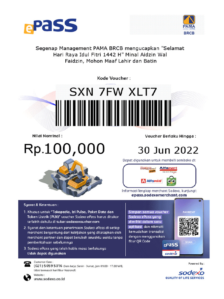 Sodexo Mobile Voucher 1620624110582 1 | PDF