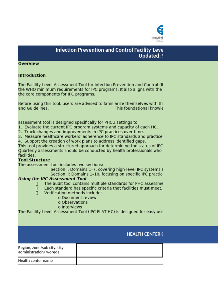 Ipc Flat HC) Updated September 2024 Ipcmoh For Phcu | PDF | Medicine ...