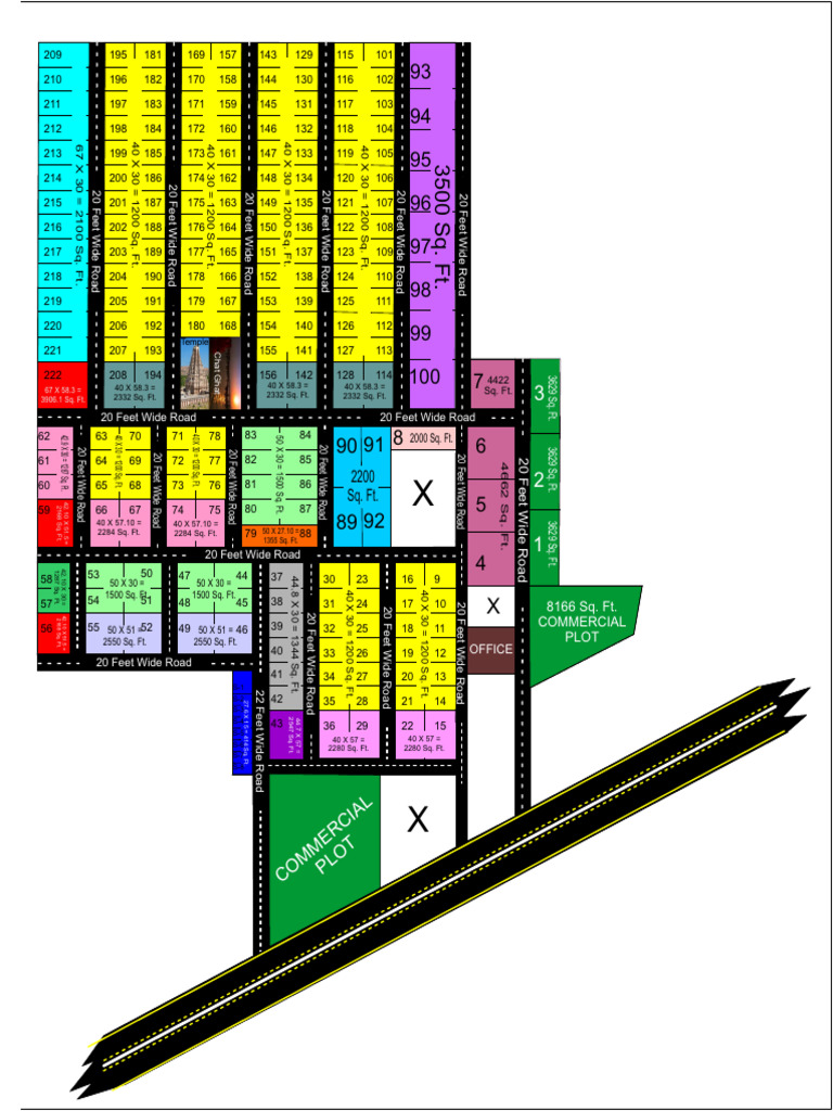 Metro City Phase-2 Map | PDF