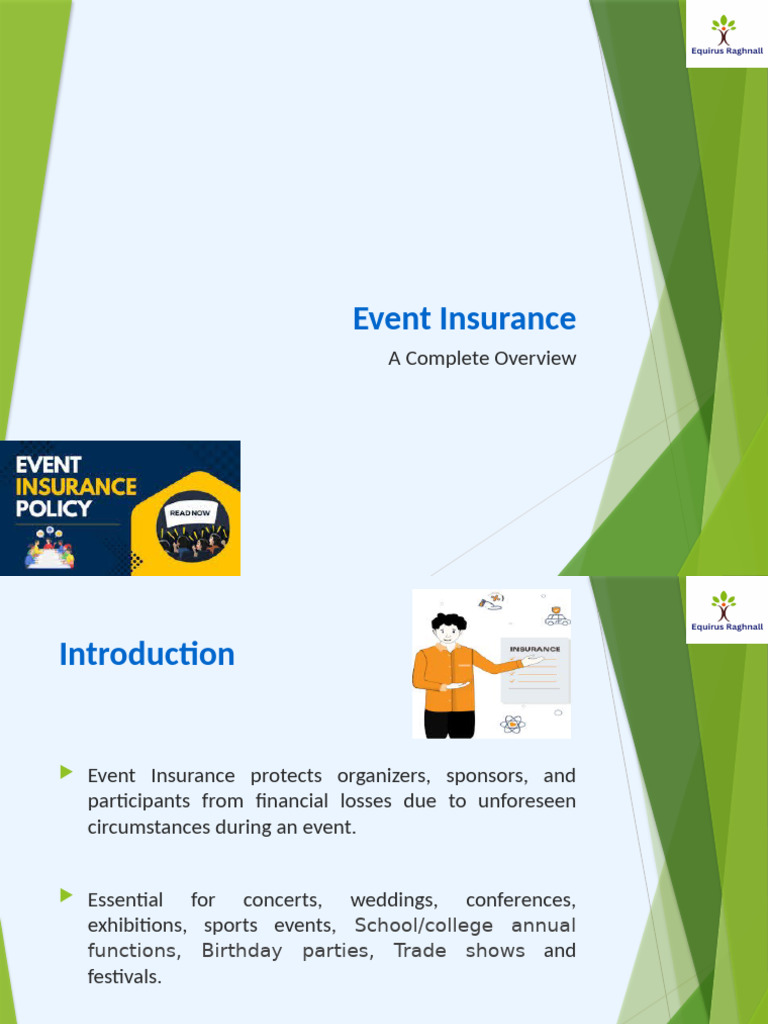 Essential Guide to Event Insurance | PDF | Insurance | Business