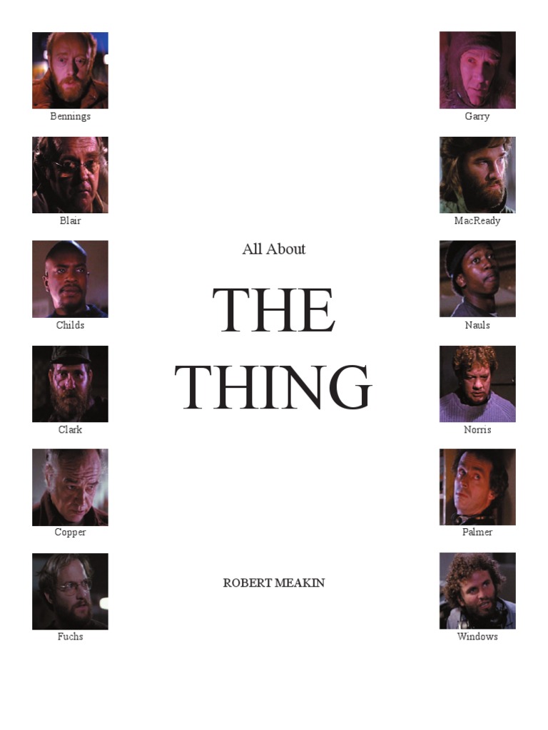 All About The Thing | PDF