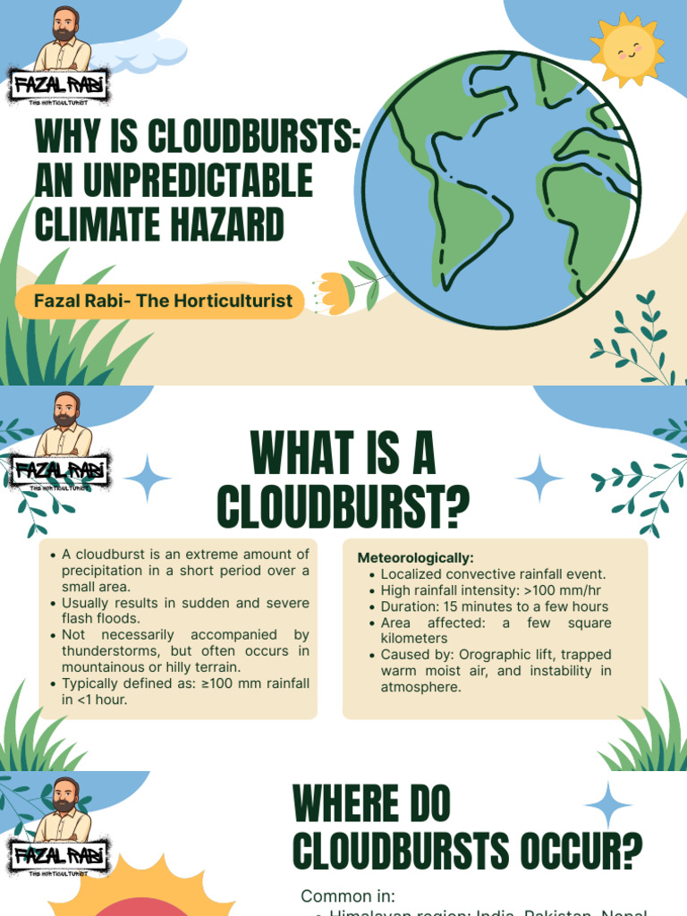 Green Blue and Cream Illustration Why Is Climate Change A Global Issue ...