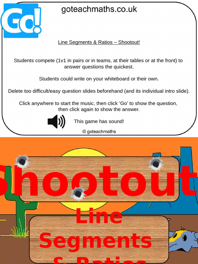 Line Segments Ratios Shootout | PDF