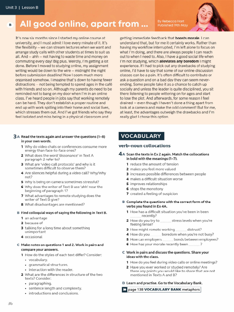 SpeakOut 3rd Ed. C1-C2 Student's Book - Part 2 of 5 | PDF