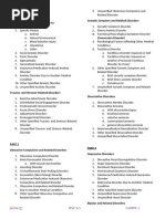 DSM-5-TR Overview of Mental Disorders | PDF | Mental Disorder | Dsm 5