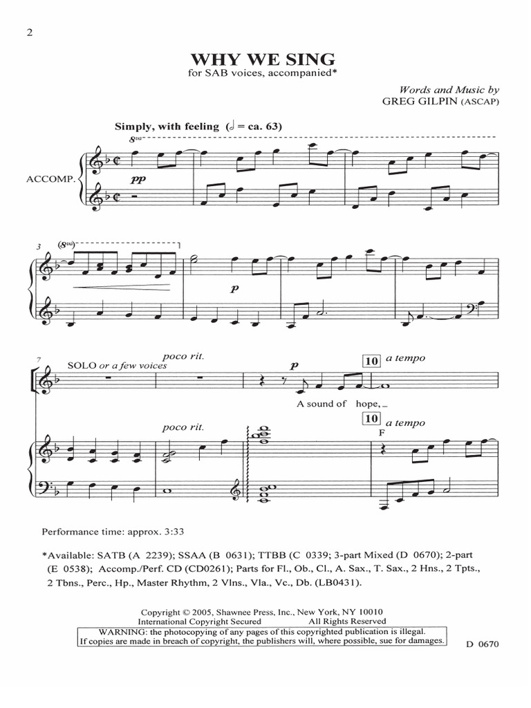 Sheet Music Plus Order Details | PDF