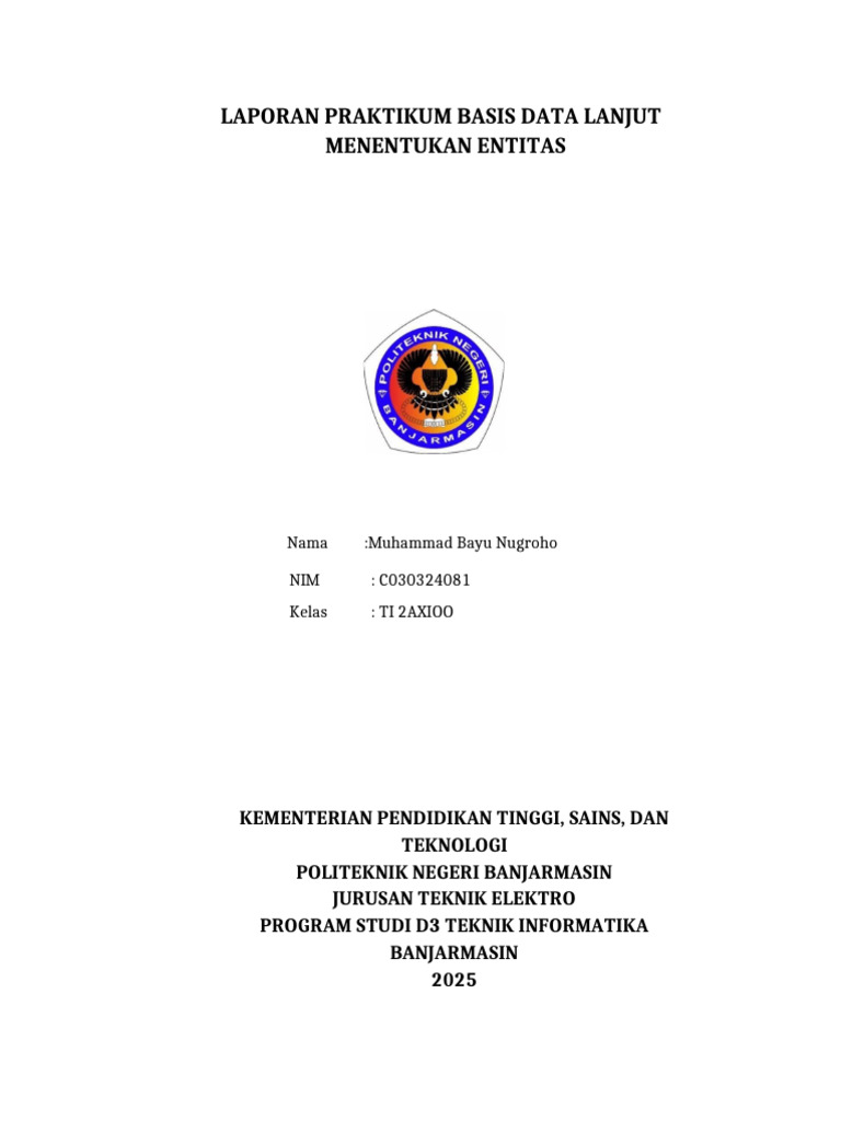 Basis Data Lanjut | PDF