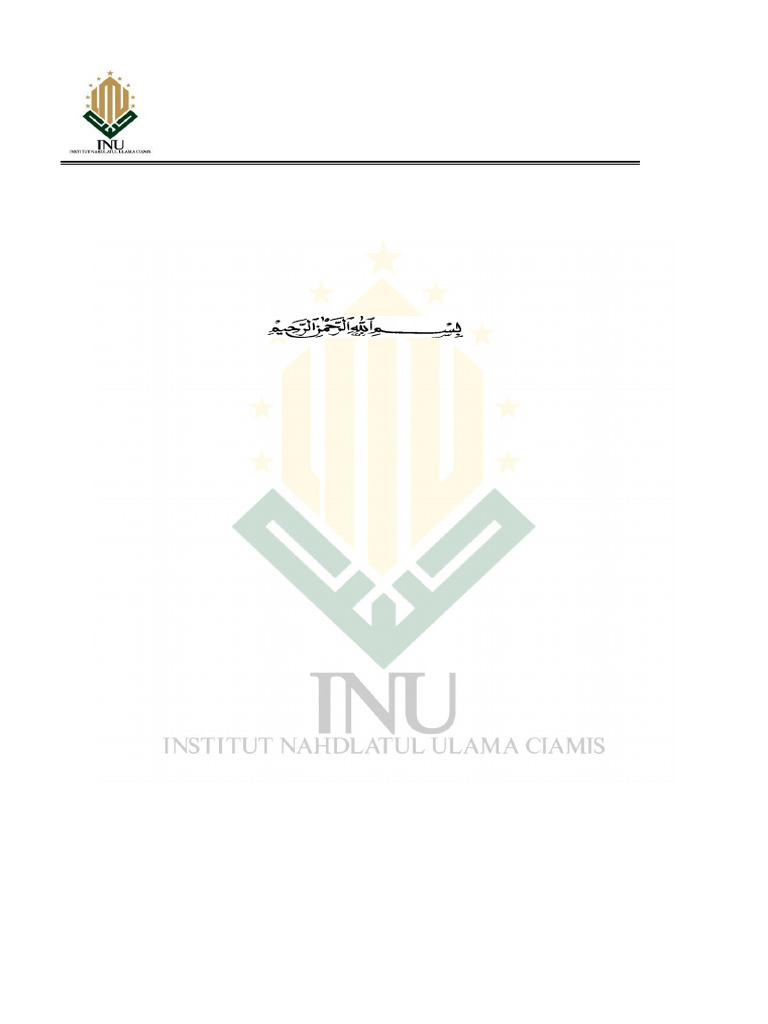 SK Tugas Mengajar HTN INU Ciamis 2025/2026 | PDF