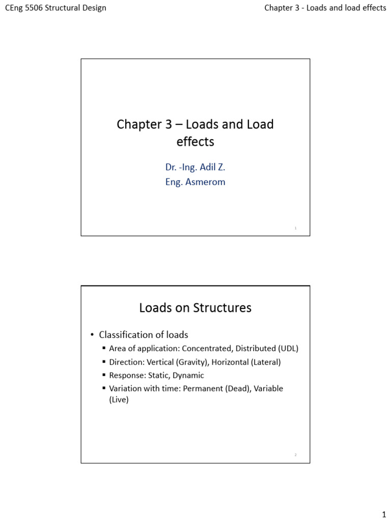 Structural Design 2012 Loads | PDF | Structural Load | Wound