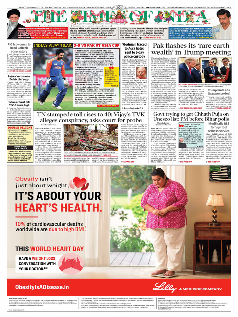 29.09.25 Times of India | PDF