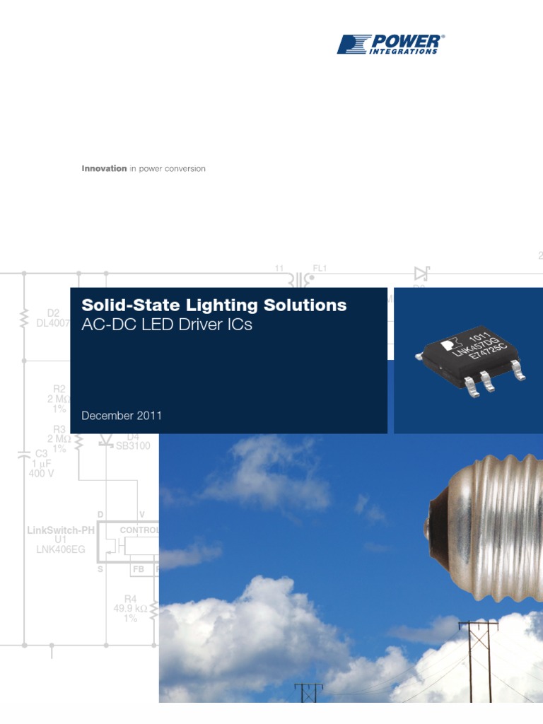 Power Integration Lighting Brochure | PDF | Power Electronics | Electricity