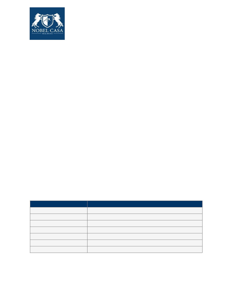 Sobha Horizon Brochure | PDF