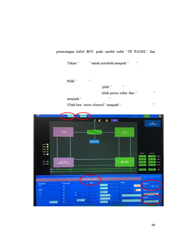 SOP Ground Test MSSR | PDF