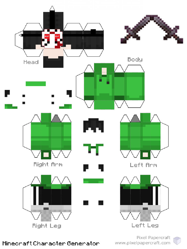 Minecraft Character | PDF