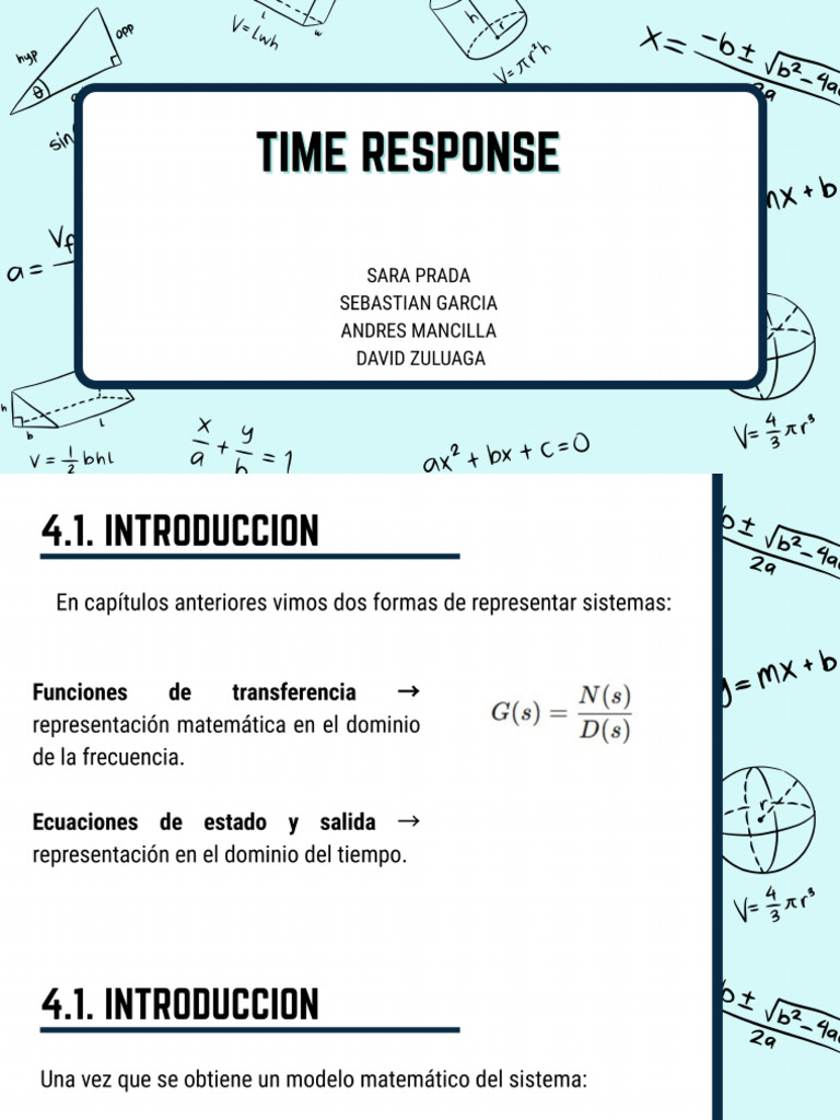 Time Response | PDF