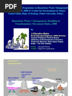 Hazardous Waste Management Rules 2016 | PDF | Waste | Waste Management