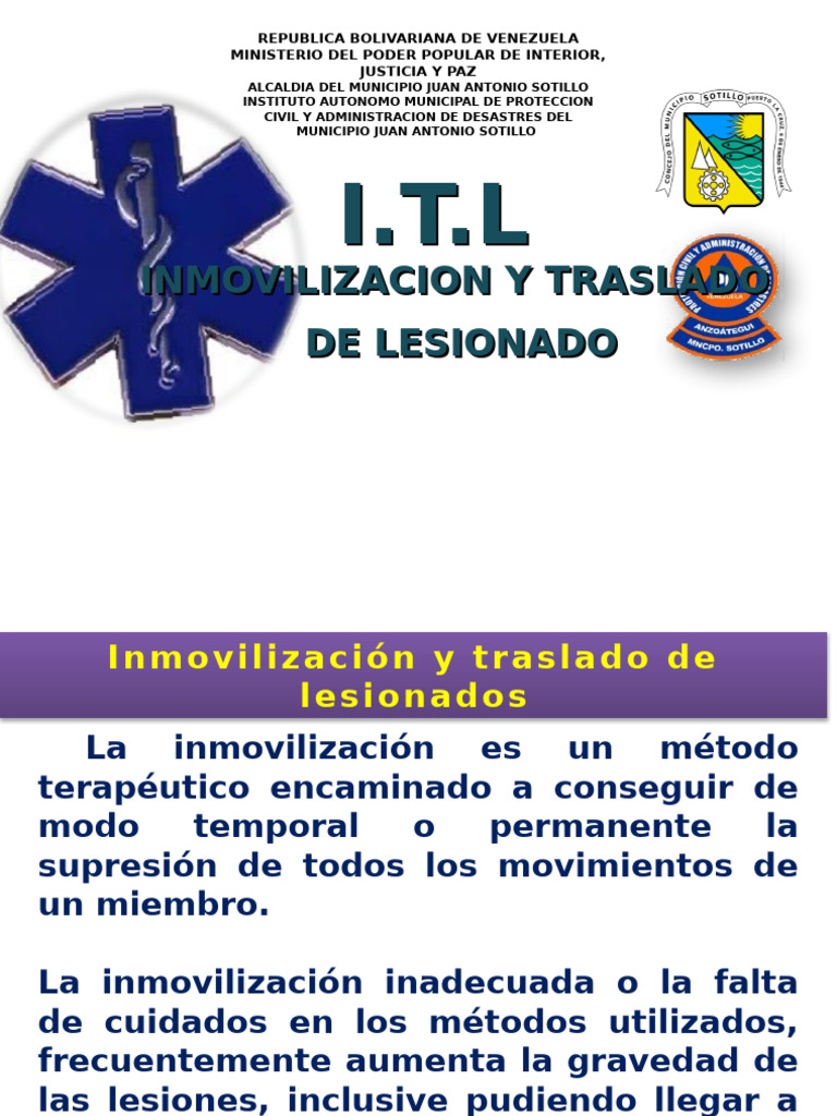 ITL Sitillo | PDF | Dolor | Primeros auxilios