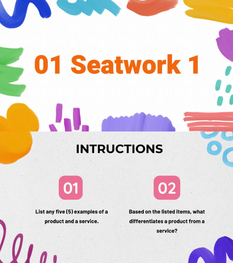 01 Seatwork 1 | PDF