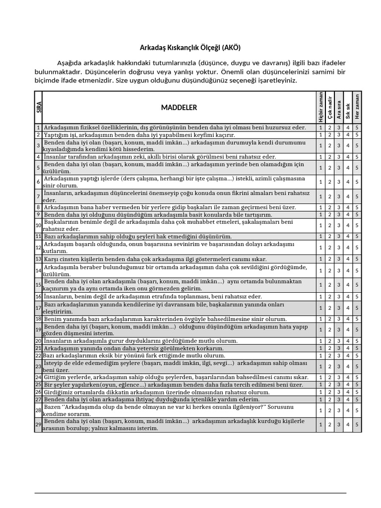 Arkadas Kiskanclik Olcegi Ako Toad | PDF