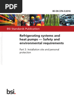 EN 378-3:2016 Safety Standards | PDF | Duct (Flow) | Manufactured Goods