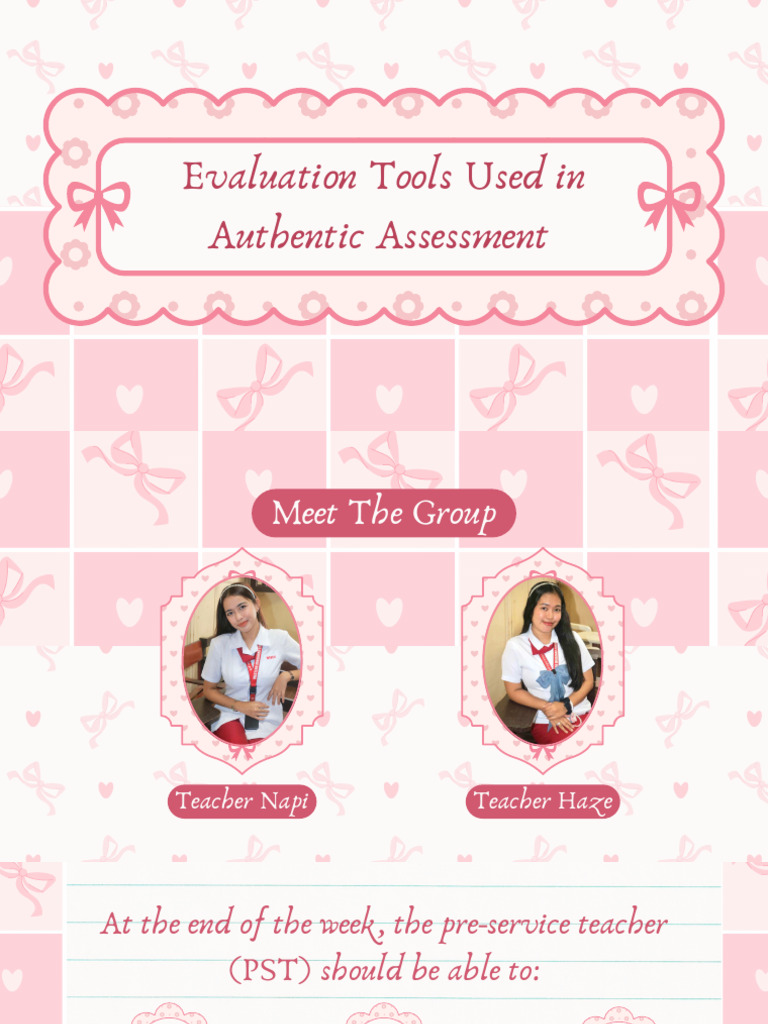 Tools for Authentic Math Assessment | PDF | Educational Assessment ...