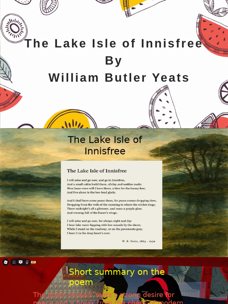 Cute Handwriting Education Presentation | PDF | W. B. Yeats | Poetry