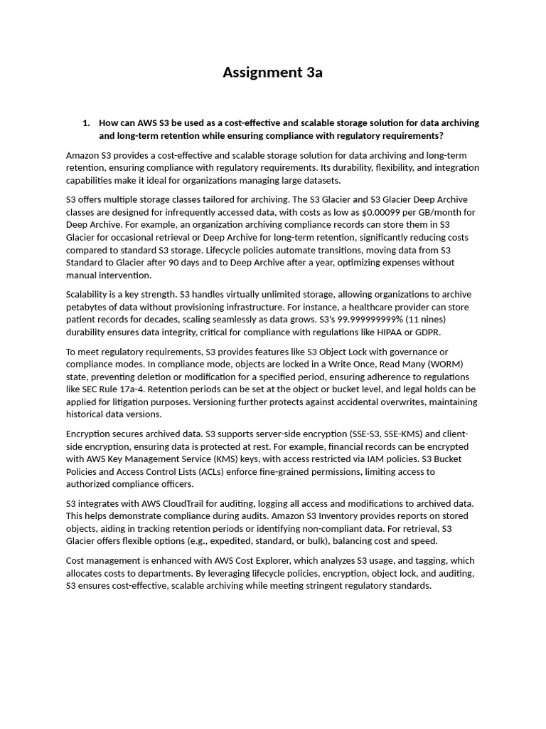 Assignment 3a Harsh Kumar v1 | PDF | Replication (Computing) | File System