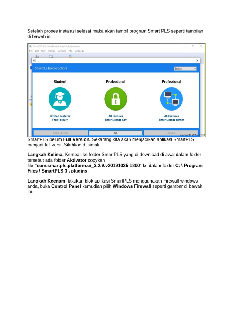 Cara Aktivasi SmartPLS 3 Full Version | PDF