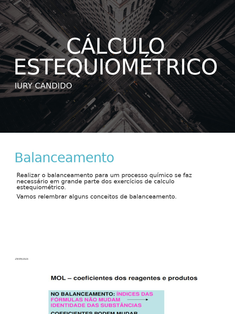Calculo Estequiométrico Completo | PDF | Ácido sulfúrico | Estequiometria