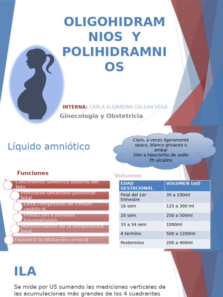 Oligohidramnios y Polihidramnios: Diagnóstico y Manejo | PDF | Feto ...