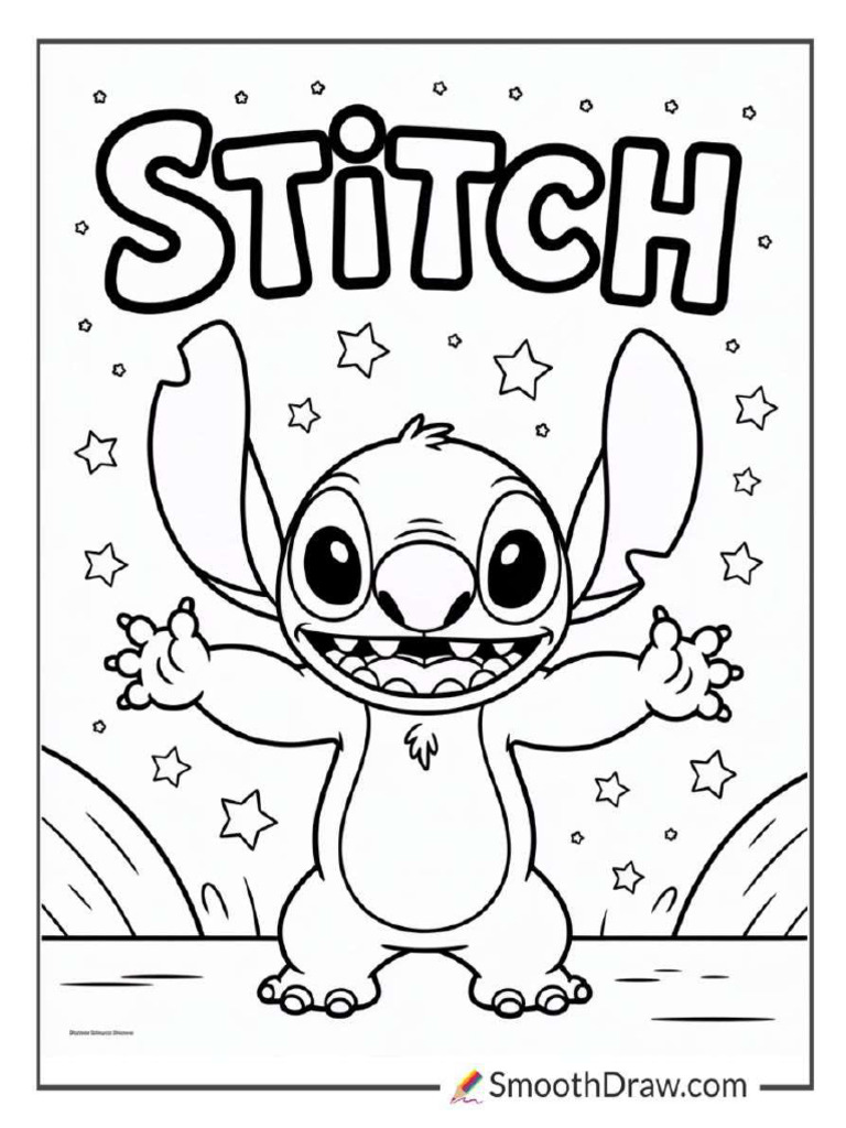 Easy Stitch Coloring Page 2 | PDF