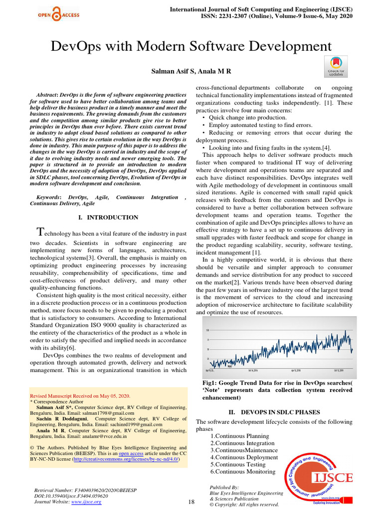 DevOps With Modern Software Development | PDF | Software Development Process | Version Control