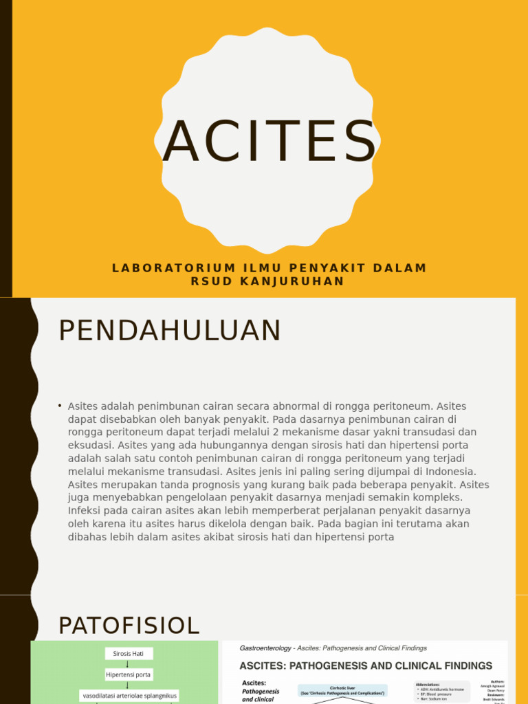 Tentiran Acites | PDF