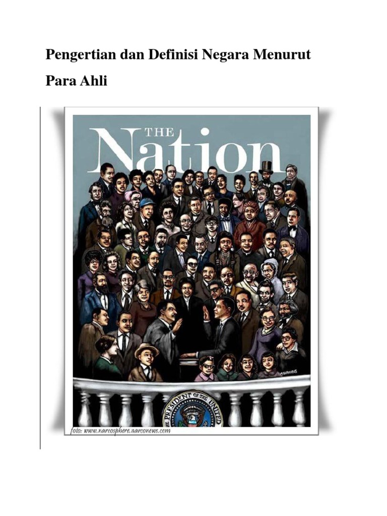 Pengertian Dan Definisi Negara Menurut para Ahli | PDF | Politik | Hukum
