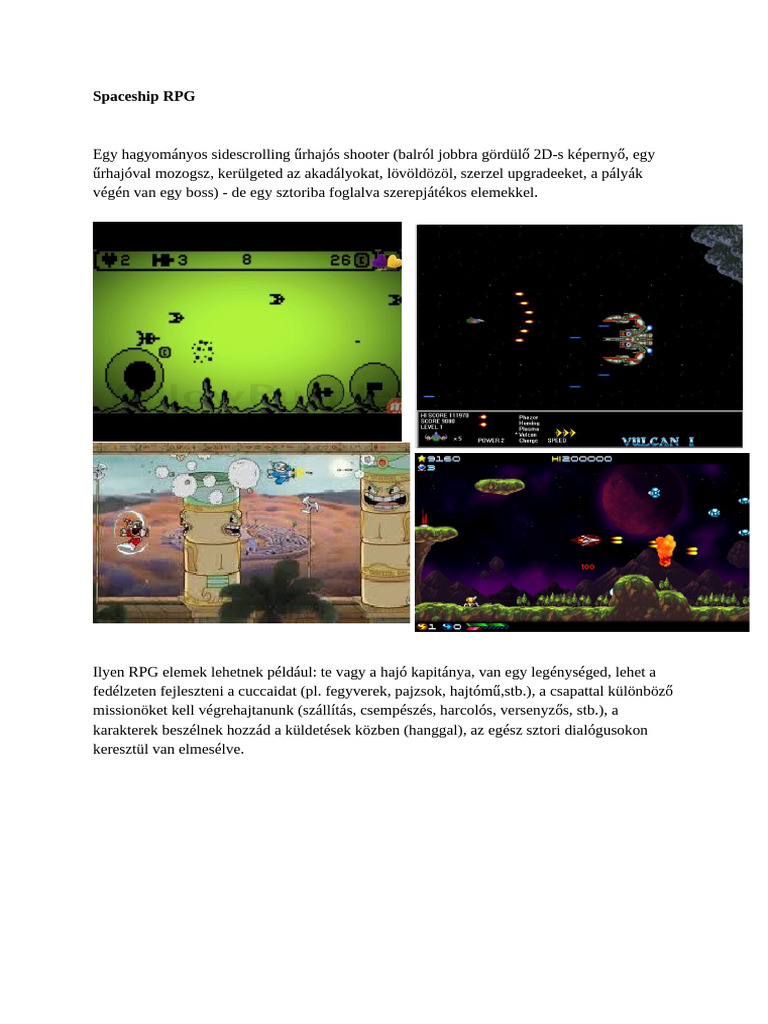 Spaceship RPG Ötlet | PDF