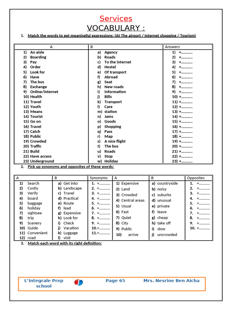 Module 4 Revision Complete | PDF | Transport