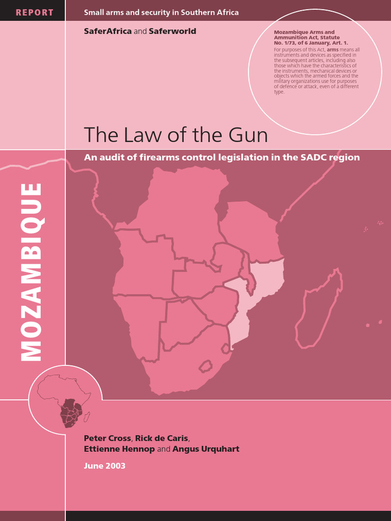 Mozambique | PDF | Caliber | Firearms