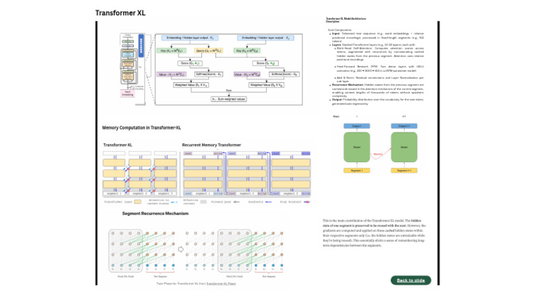 Transformer XL Architecture | PDF