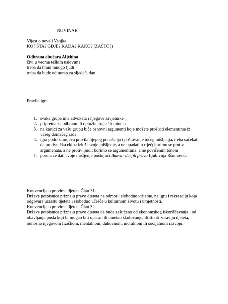 Novinar | PDF