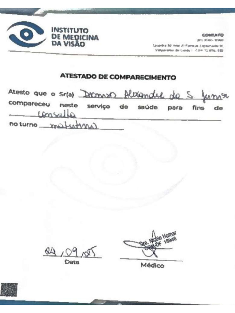 Atestado | PDF