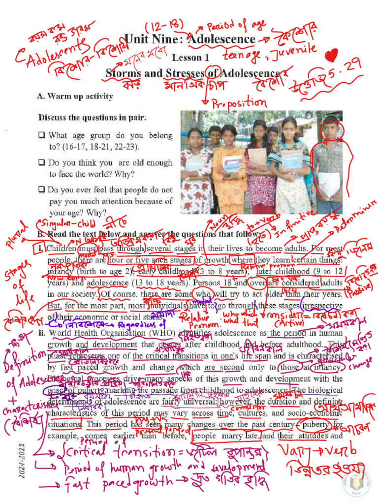 Unit 9 Lesson 1 | PDF